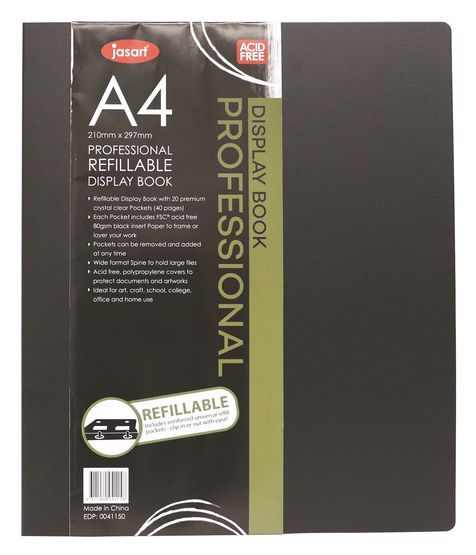 Jasart Professional Refillable Display Books - Jasco Pty Ltd | Art ...